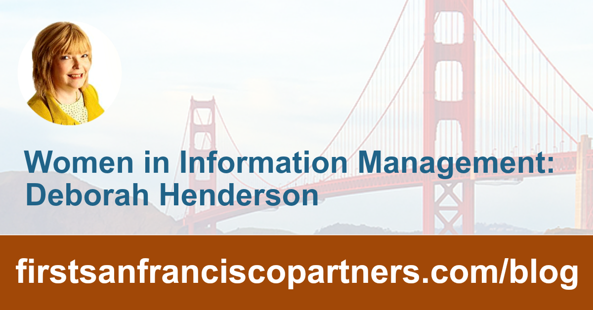 Women in Information Management: Deborah Henderson — FSFP