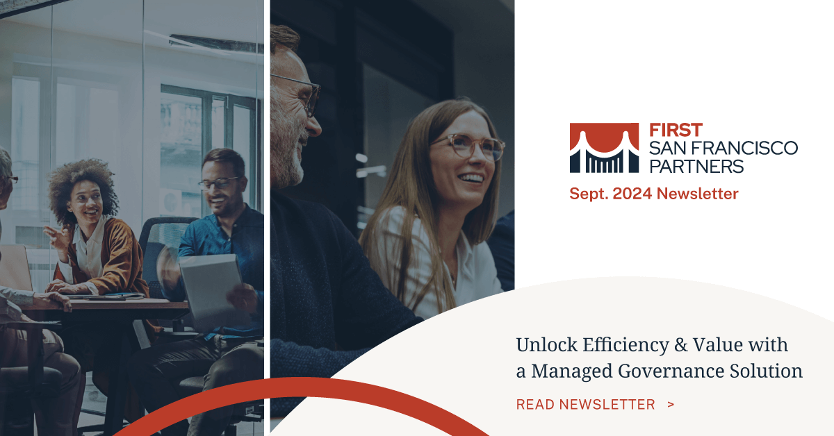 September 2024 News from FSFP – First San Francisco Partners